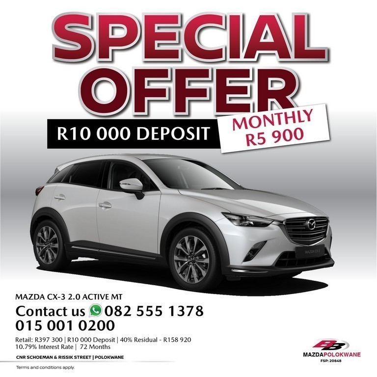 Special Offers | BB Mazda Polokwane